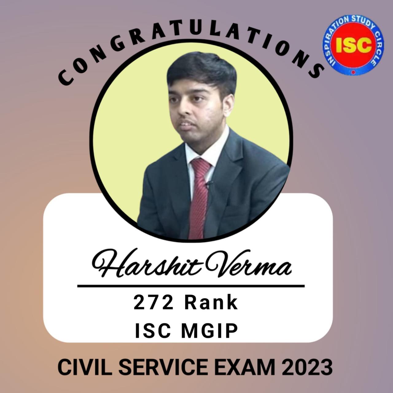 ISC IAS Selections - Inspiration Study Circle