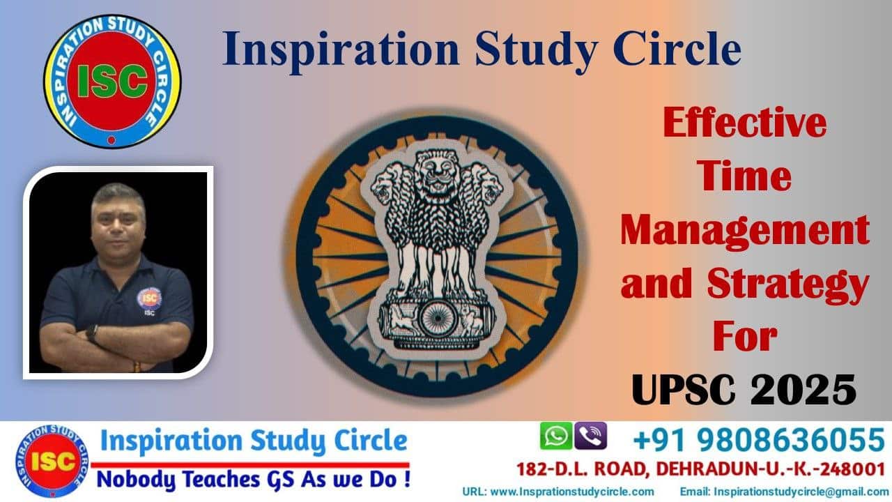 UPSC 2025- Effective Time Management And Strategy